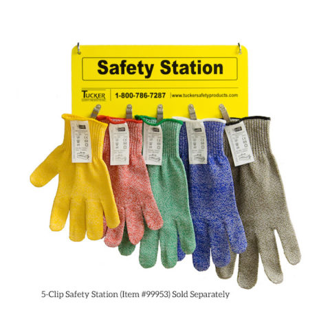Color-By-Size KutGlove™ Stretch Fit Cut Resistant Glove 10 Gauge ...